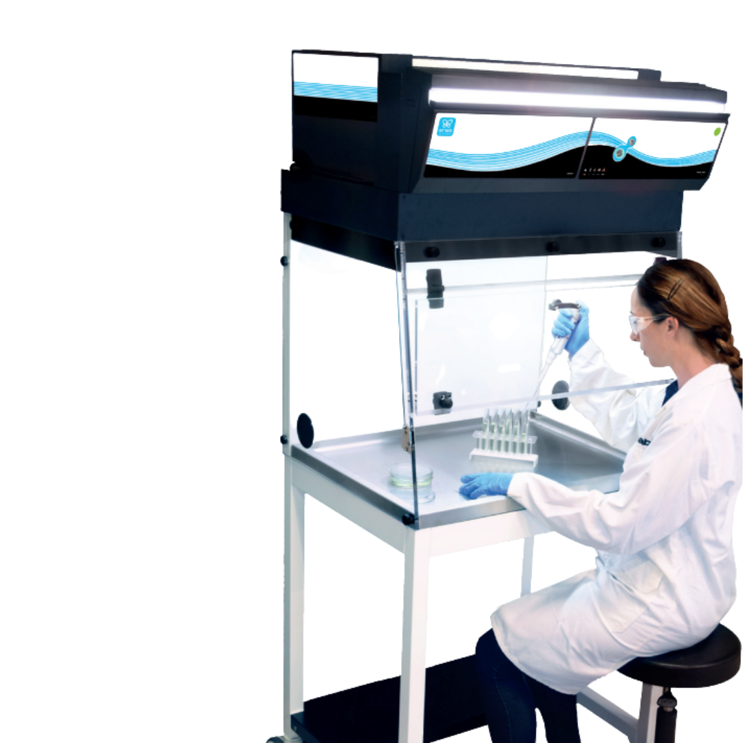 Erlab Captair Bio 391 Smart Mobile Ductless Filtering PCR Workstation ...